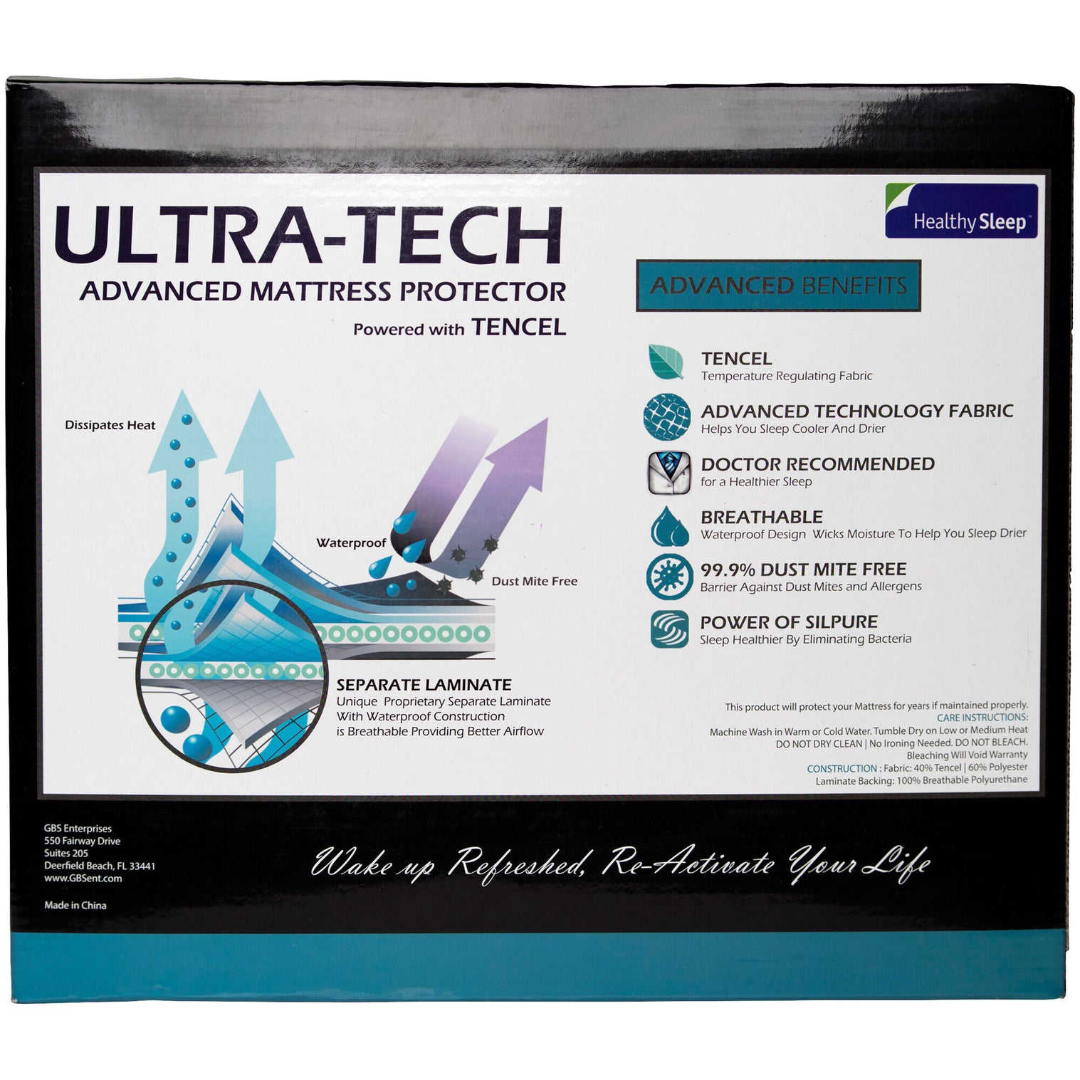 Ultra-Tech Advanced Mattress Protector – Slumberland
