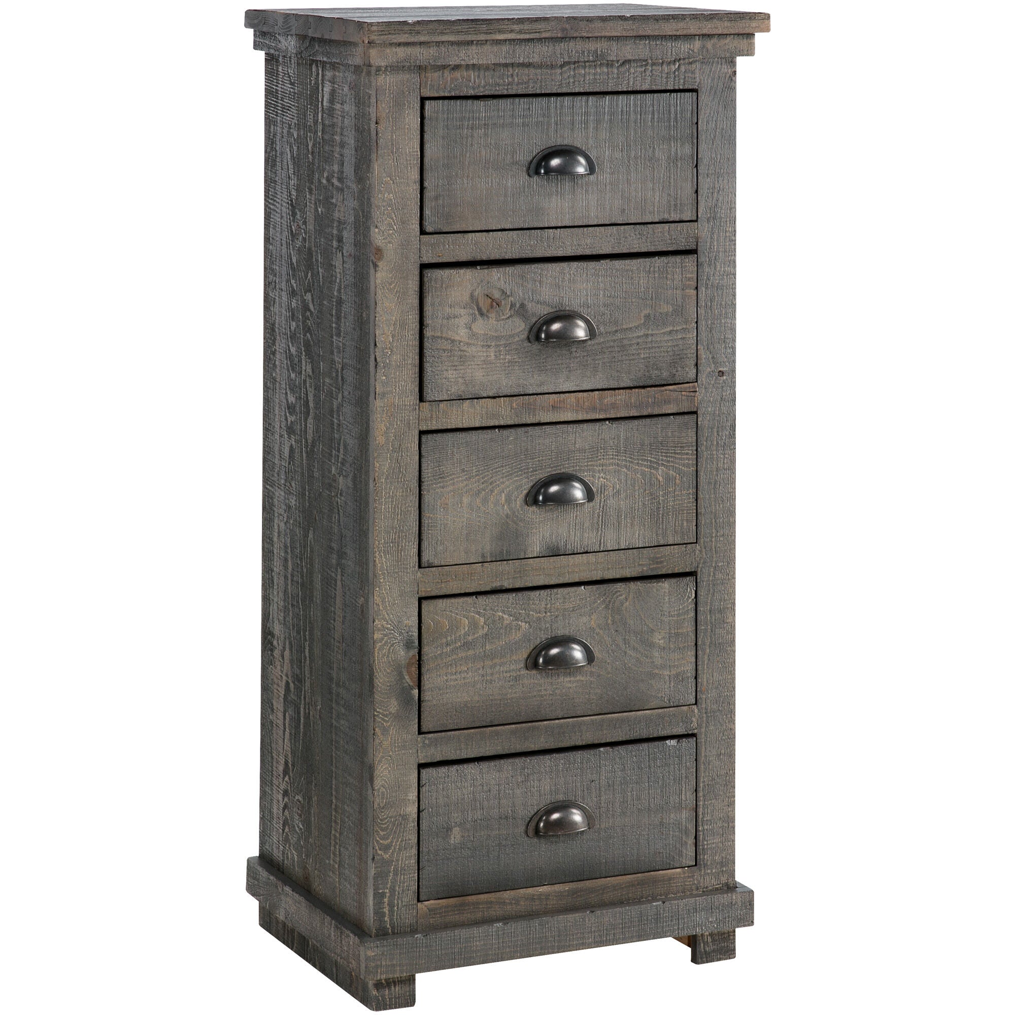 Progressive Furniture Willow Distressed Black Lingerie Chest