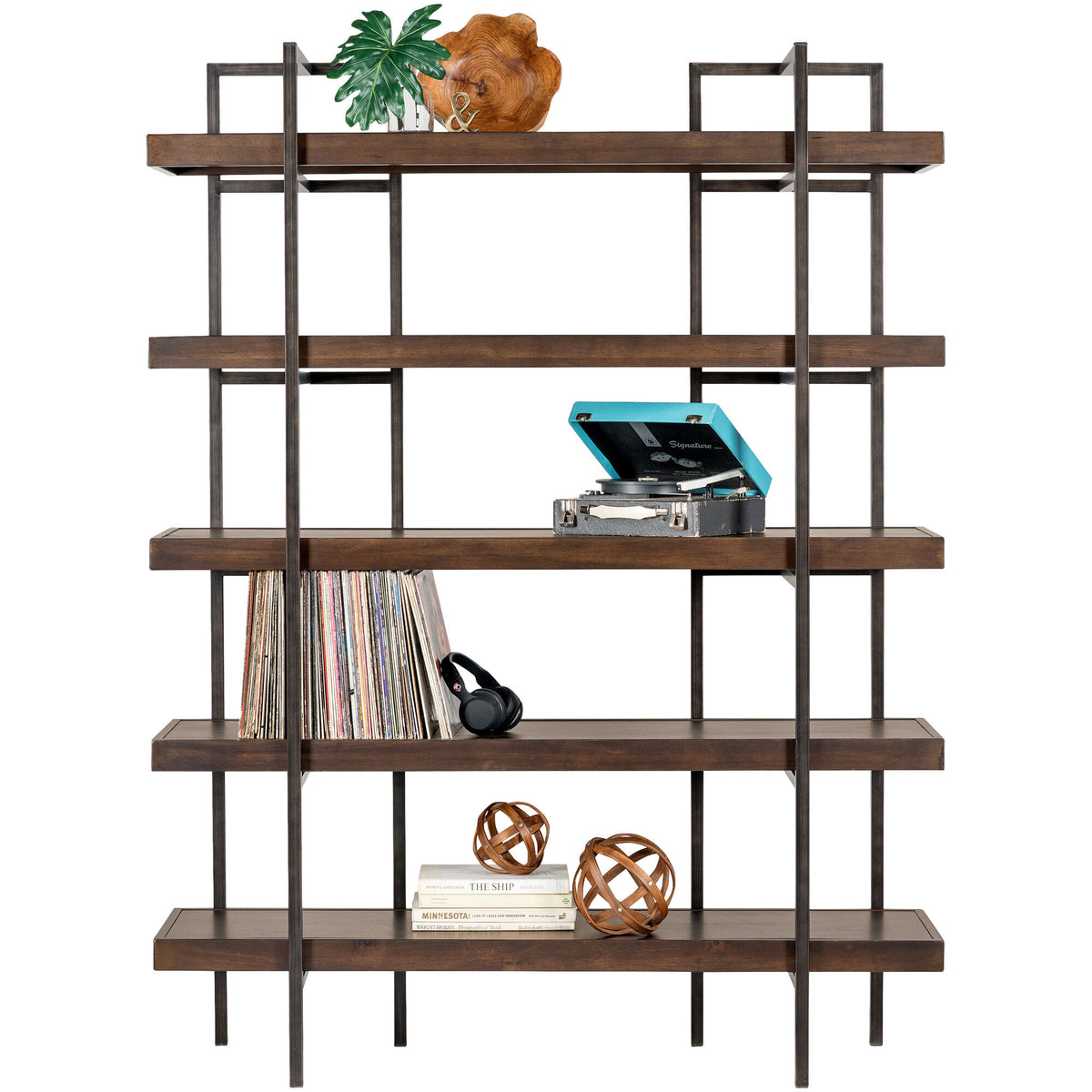 Starmore Walnut Bookcase – Slumberland