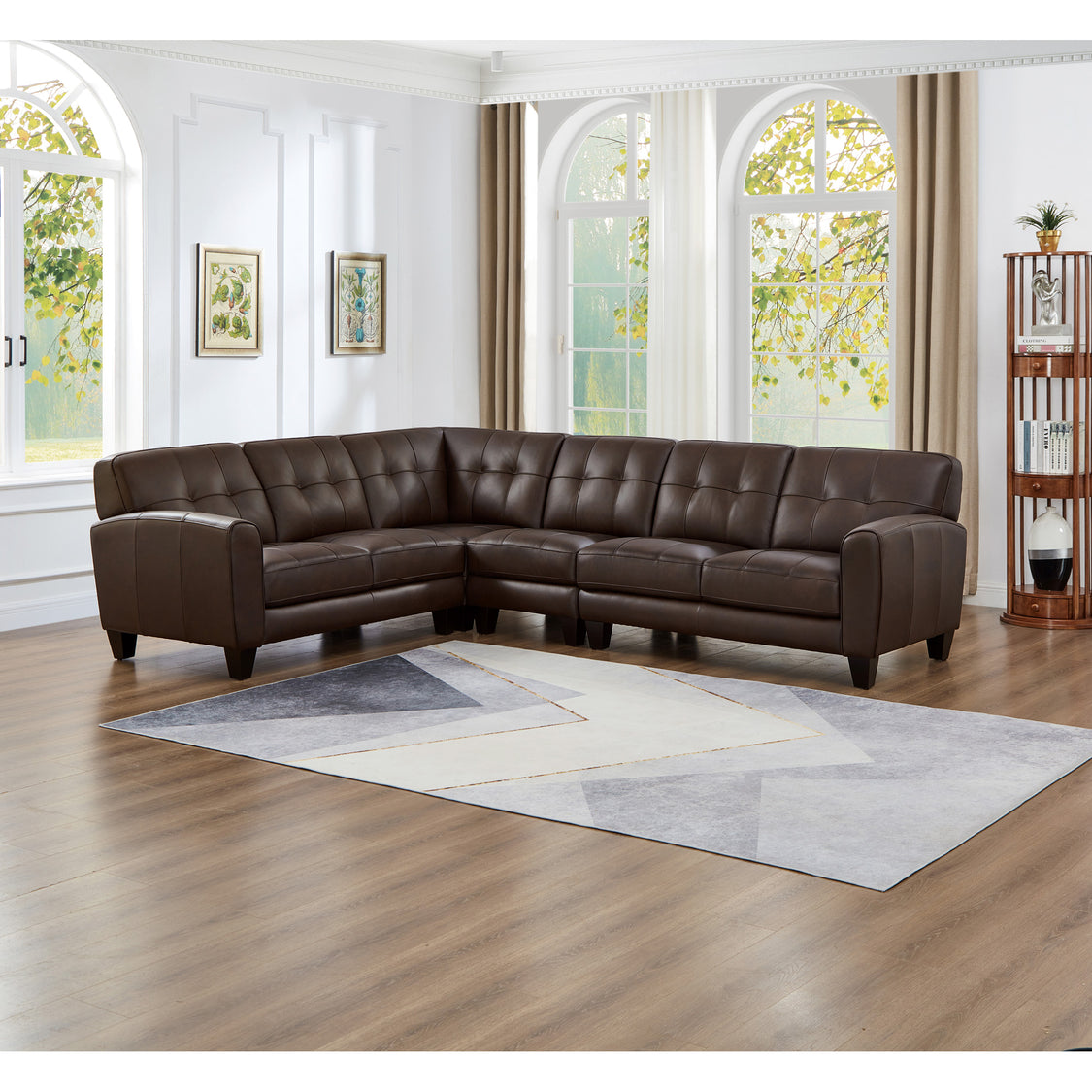 Asher 4 Piece Sectional – Slumberland
