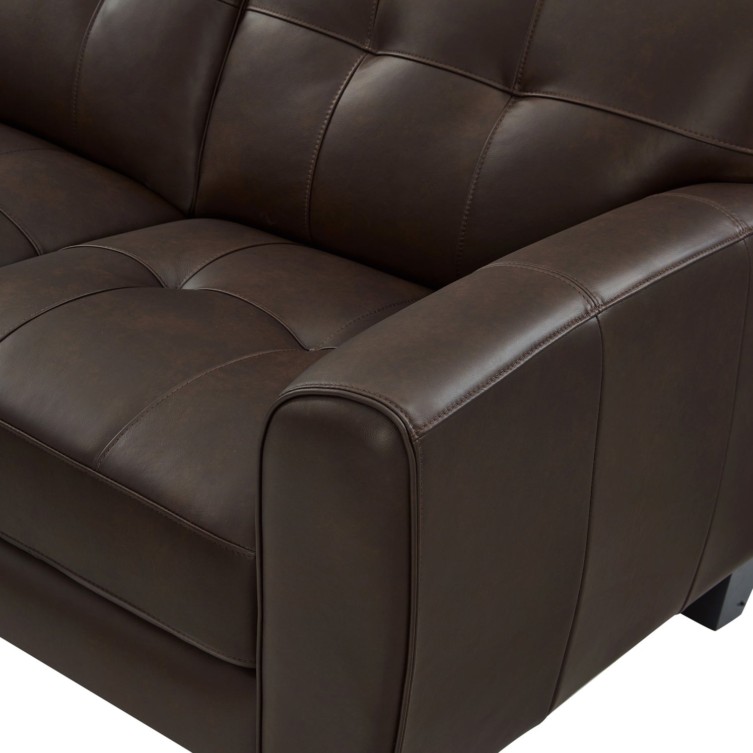 Asher Leather Sofa – Slumberland