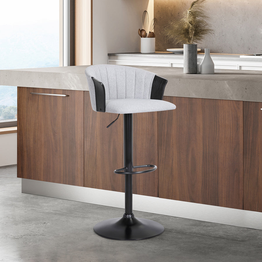 Lydia Adjustable Swivel Bar Stool – Slumberland
