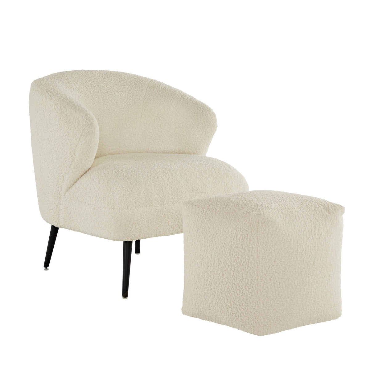 Zuri Chair and Ottoman – Slumberland