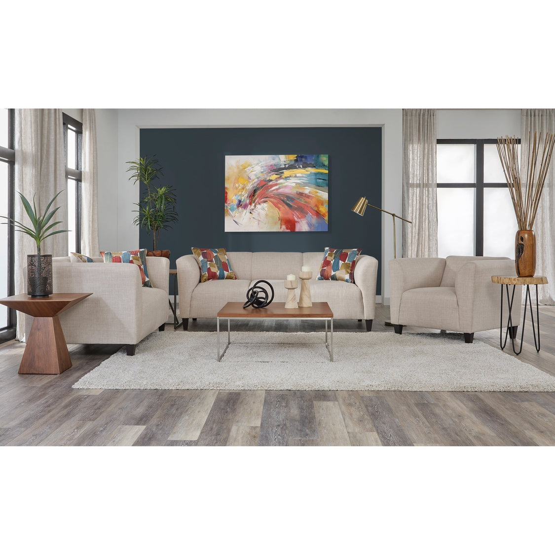 Bria Three-Seat Sofa – Slumberland