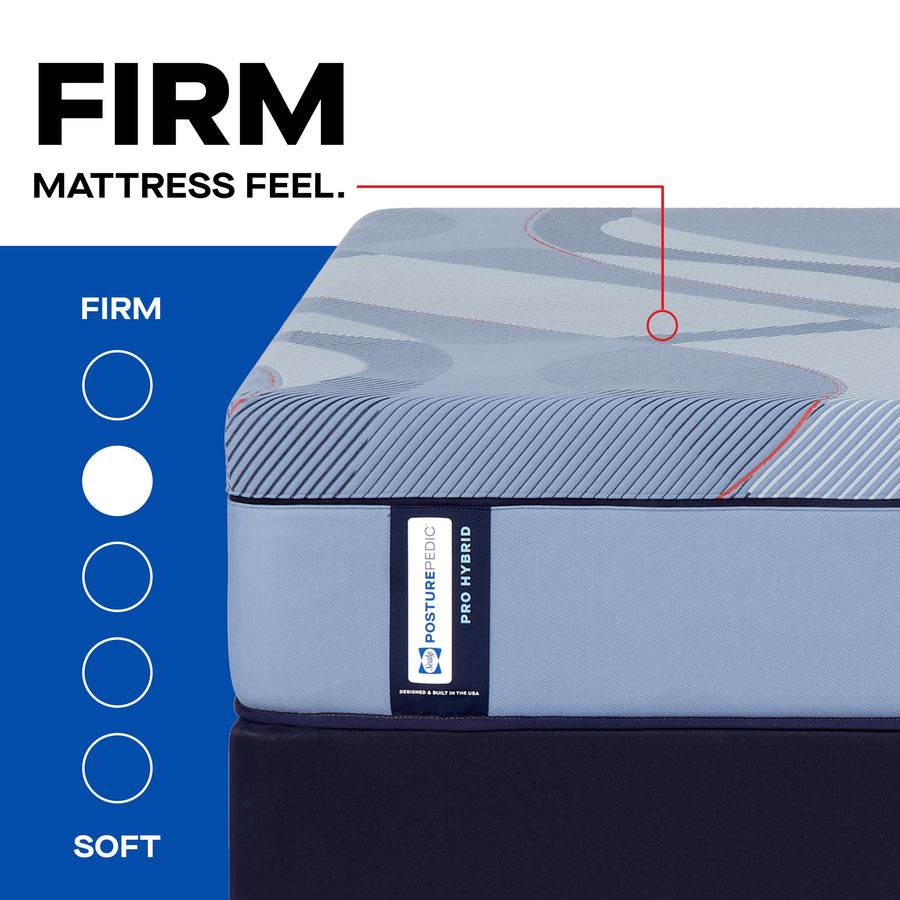 Sealy Posturepedic Pro Indianapolis Firm Hybrid Mattress – Slumberland