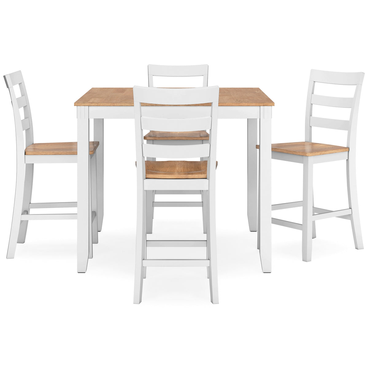 Gesthaven 5 Piece Square Counter Dining Set – Slumberland