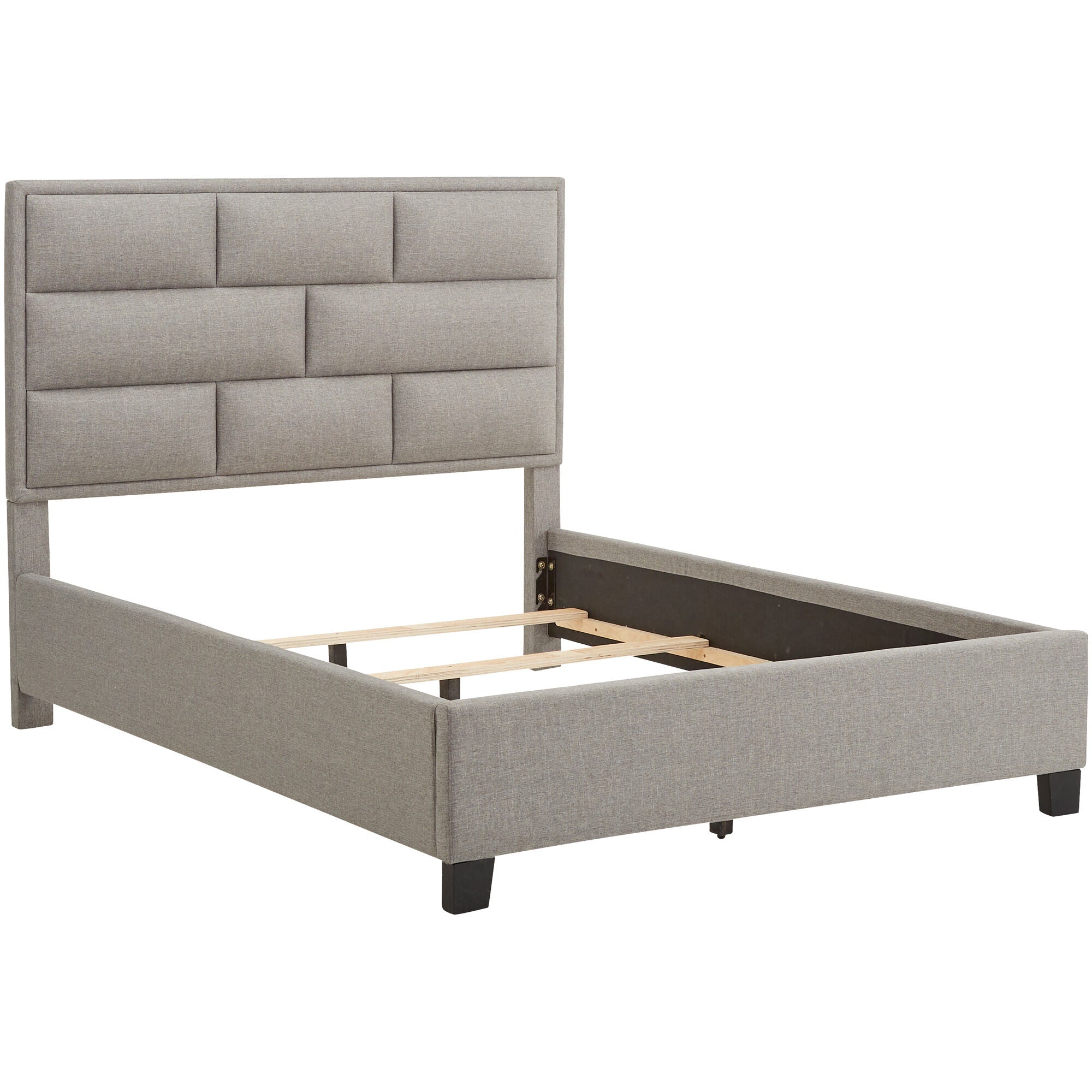 Queen Emma Bed Gray
