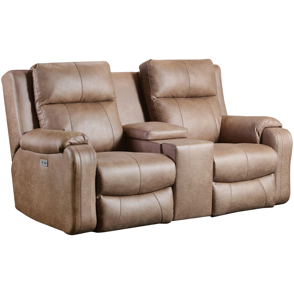 Contour Power+ Reclining Console Loveseat – Slumberland