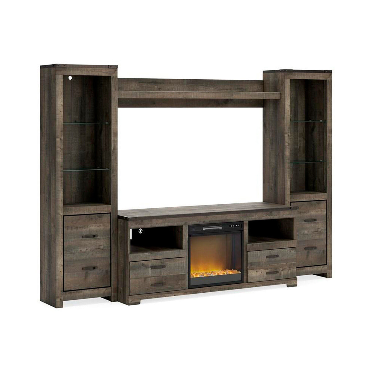 Trinell 63 Inch Fireplace Wall Unit – Slumberland
