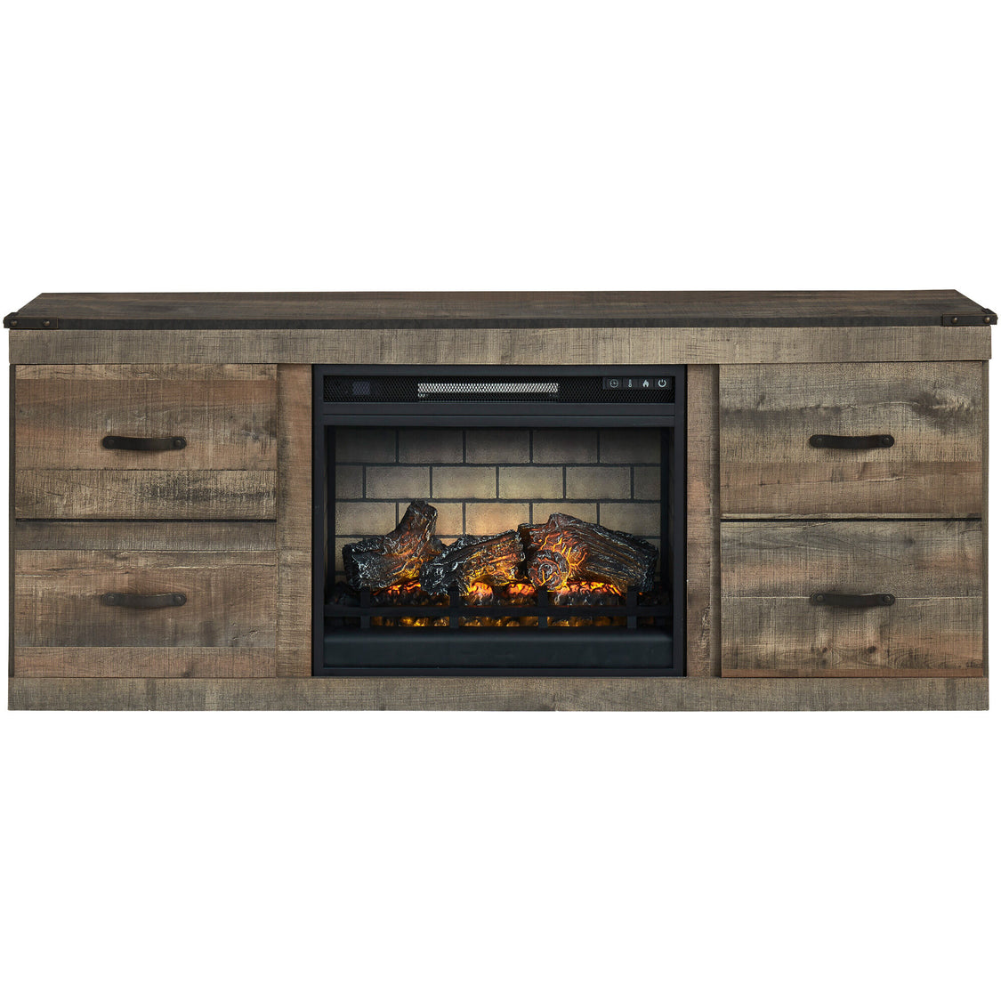 Trinell 60 Inch Fireplace Console – Slumberland