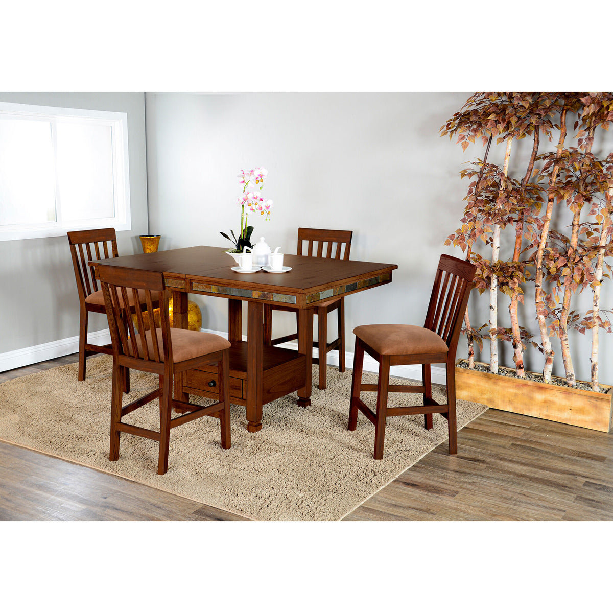 Sedona 5 Piece Counter Dining Set – Slumberland