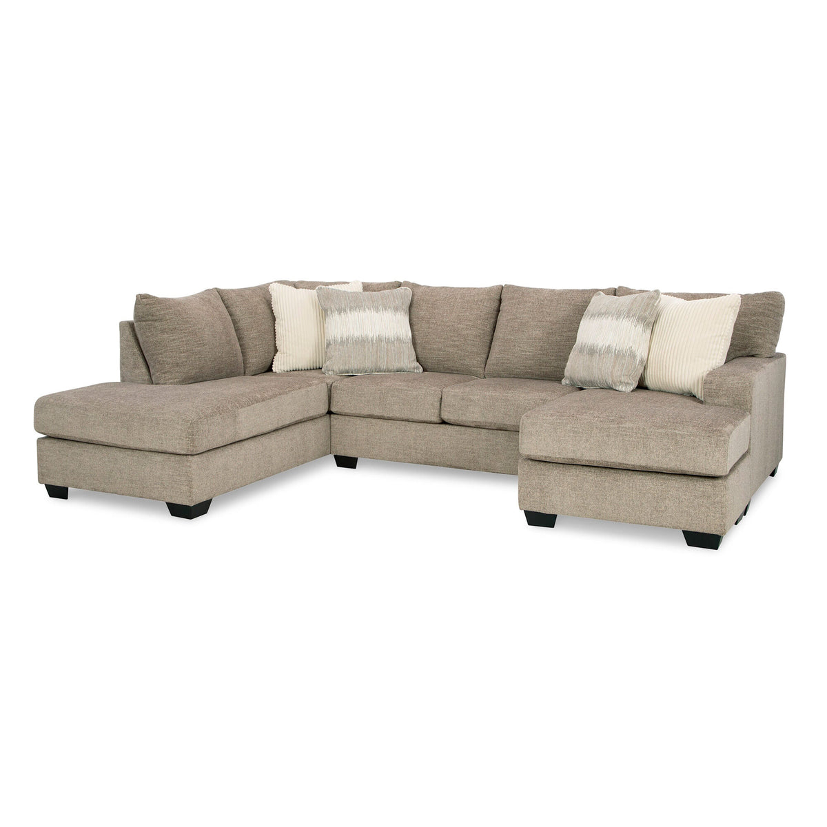 Creswell 2 Piece Right Sofa Chaise Sectional – Slumberland